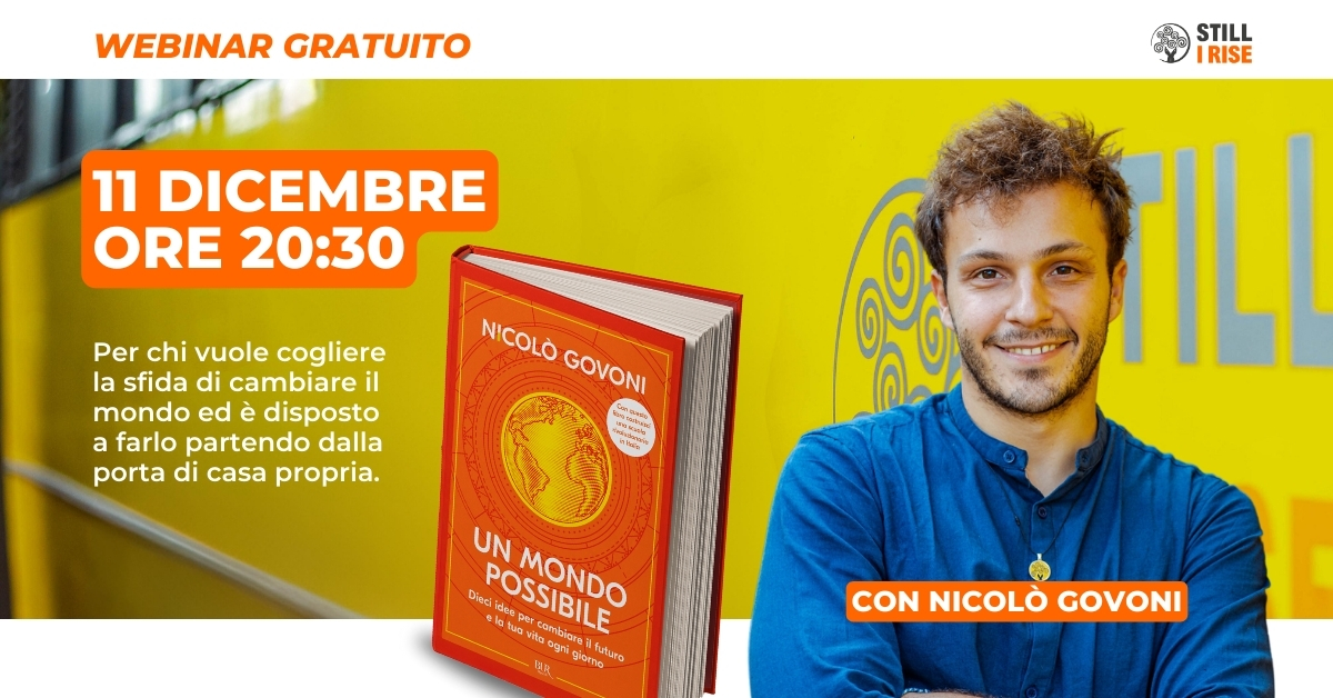 Nicolò Govoni Webinar Il Giardino dei Libri Tour 2024 - Un Mondo Possibile | Still I Rise